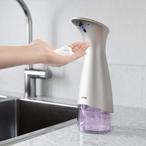 Umbra Otto Foaming Automatic Soap and Sanitizer Dispenser, Nickel