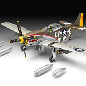 Revell 03838 P-51D-15-NA Mustang Late Version 1:32 Scale Unbuilt/Unpainted Plastic Model Kit