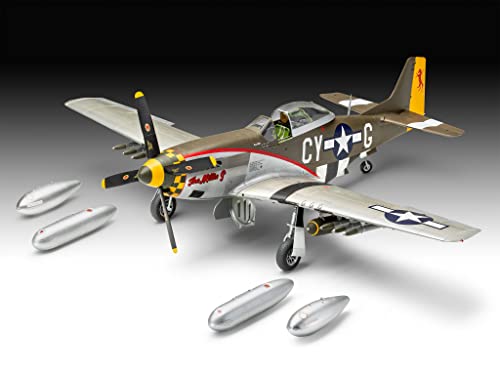 Revell 03838 P-51D-15-NA Mustang Late Version 1:32 Scale Unbuilt/Unpainted Plastic Model Kit