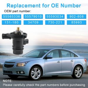 WMPHE 55565336 Engine Coolant Thermostat Housing Assembly Compatible with 2011-2016 Chevy Cruze Limited 1.4L Replace OEM 55565336 55579010 902-808