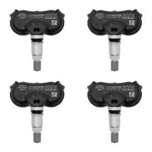 hqpasfy tire pressure sensor 315mhz tpms 4pcs compatible with 07-18 toyota sequoia tundra 06-19 sienna replaces# 42607-0c070, 42607-08010, 42607-0c050