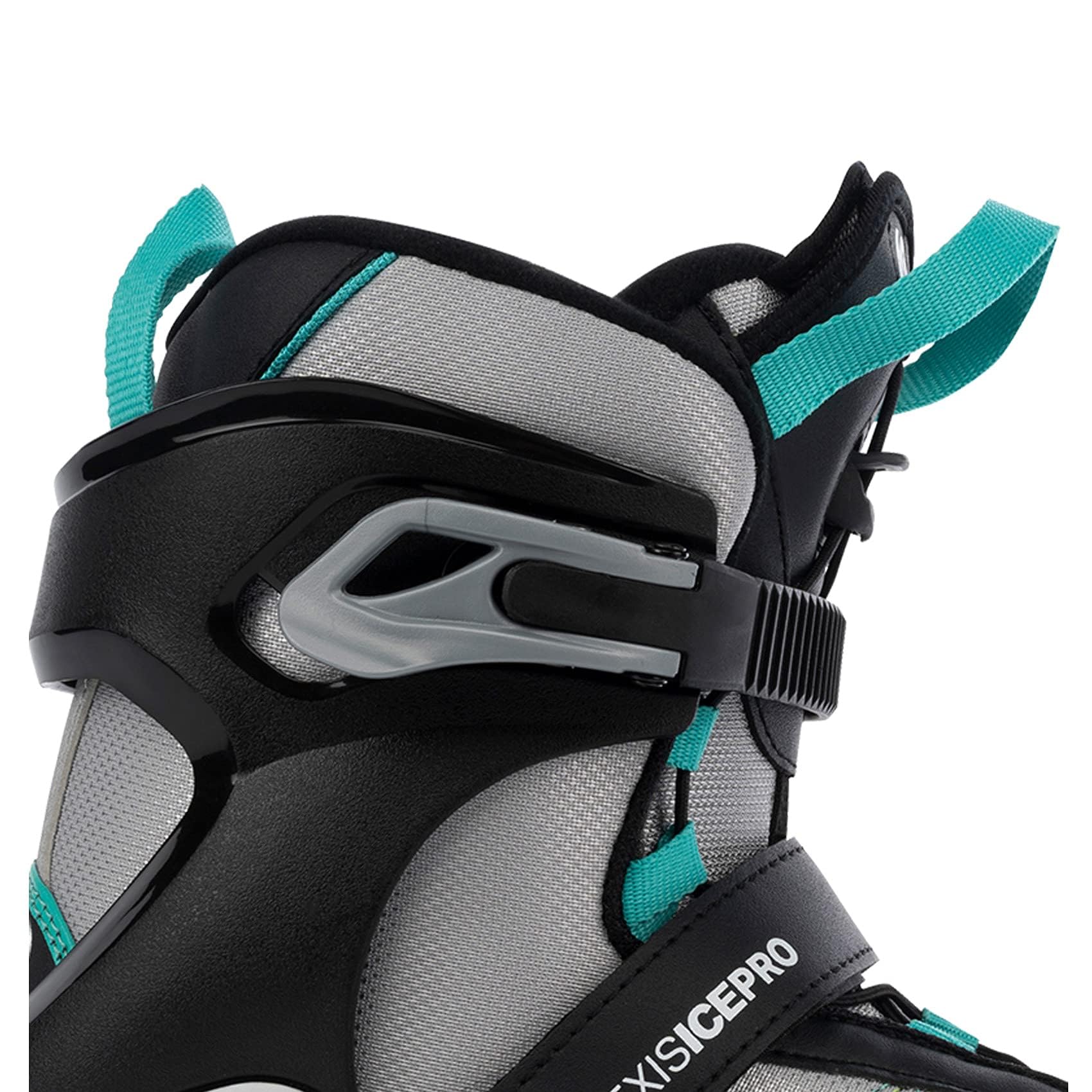 K2 Alexis Ice Pro White Grey Teal Womens Ice Skates - White/Gray/Teal / 7.0