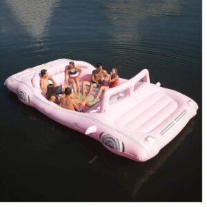 Limited Edition Retro Pink Limo Island