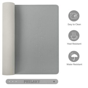 PHILSKY Gun Cleaning Pad,Large Gun Cleaning Mat-43"x20",Waterproof/Durable - Protects Surfaces/Oil & Solvent Resistant