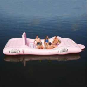 Limited Edition Retro Pink Limo Island