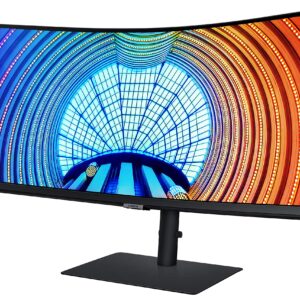 Samsung S65UA Series 34-Inch Viewfinity Ultrawide QHD Computer Monitor, 100Hz, Curved, USB-C, HDR10 (1 Billion Colors), Height Adjustable Stand, TUV-Certified Intelligent Eye Care (LS34A654UXNXGO)