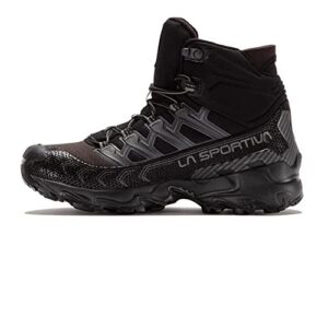 la sportiva ultra raptor ii mid wide gtx men's hiking shoes, black clay, 9.5 au