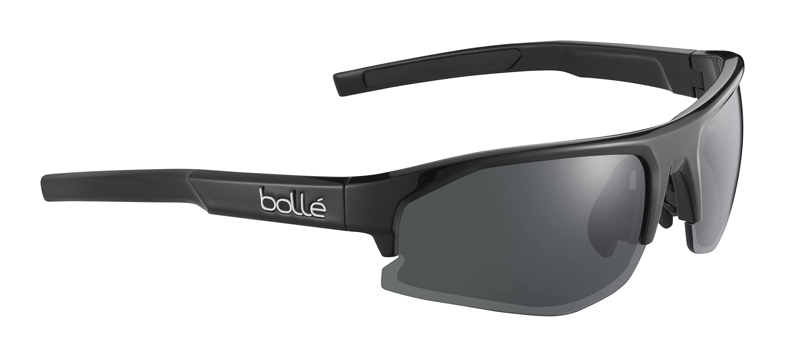 bollé BS004003 Bolt 2.0 S Sunglasses, Black Shiny - TNS