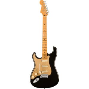 fender american ultra stratocaster left-handed - texas tea with maple fingerboard