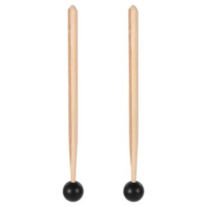 1 pair rubber xylophone mallet percussion with wood handle mallets percussion sticks rubber mallets sticks with wood handle