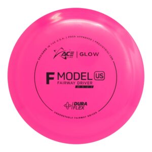 Prodigy Discs Ace Line Glow DuraFlex F Model US Fairway Driver Golf Disc [Colors May Vary] - 170-176g