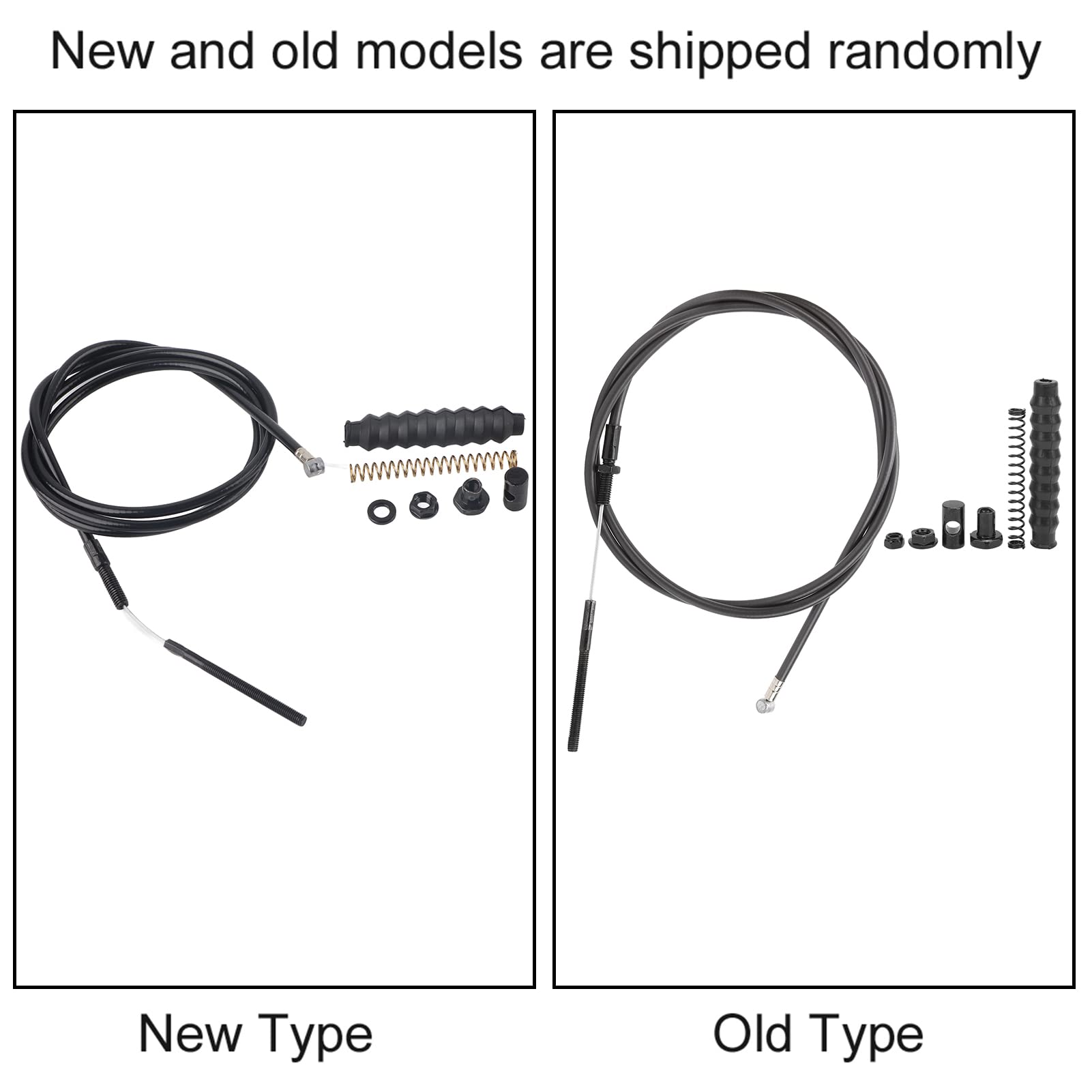 Dilwe Brake Cable Kit, Electric Scooter Brake Cable Line Brake Cable Suitable for Ninebot G30 Series Electric Modification Accessories