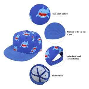 upeilxd Kids Baseball Cap Toddlers Hat with Adjustable Strap for Boys Girls Ages 2-8 (Pattern 1, 2-4 Years)