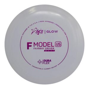 prodigy discs ace line glow duraflex f model us fairway driver golf disc [colors may vary] - 170-176g