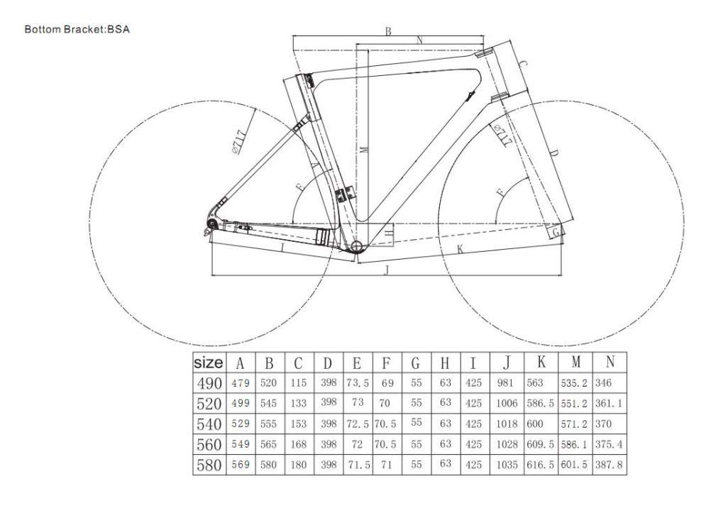 Seraph Superlight Gravel Full Carbon Fiber Road Racing Bike Bicycle Frame New