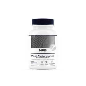 peak performance - prostate health - performance - muscle mass/stamina