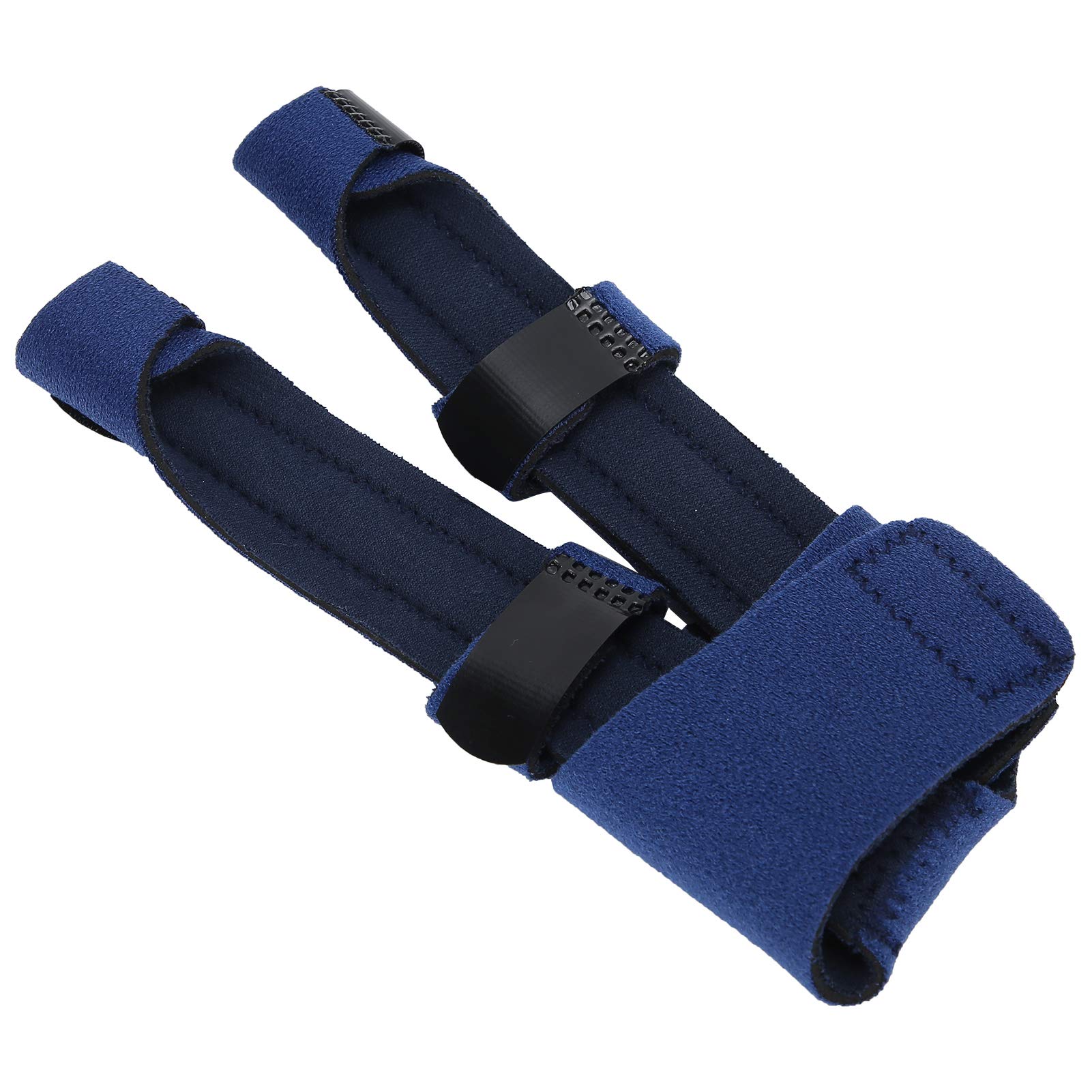 HURRISE Two Fingers Splint, Broken Injury Finger Adjustable Brace, Hand Wrist Training Orthosis For Finger For Finger Splints Finger-Splints Splints Device For Finger Injury