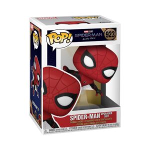 funko pop! marvel: spider-man: no way home - spider-man in upgraded suit, multicolor