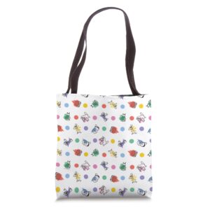 disney pixar inside out colorful emotions tote bag