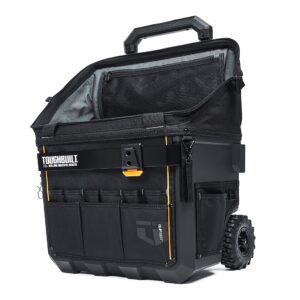 toughbuilt - rolling massive mouth bag - xl 18” tool bag - pro grade quality construction - (tb-ct-61-18)