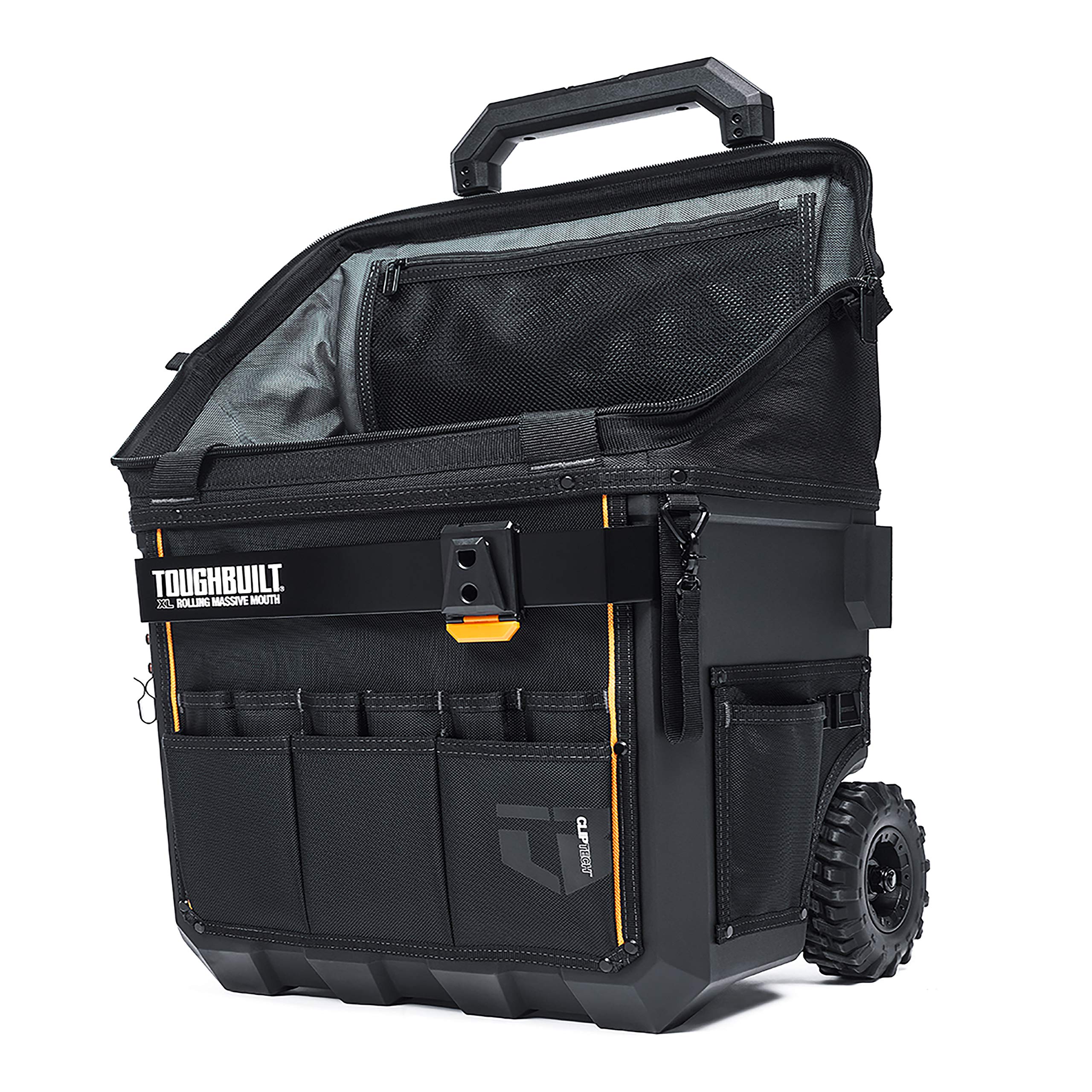 ToughBuilt - Rolling Massive Mouth Bag - XL 18” Tool Bag - Pro Grade Quality Construction - (TB-CT-61-18)