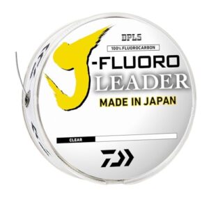 daiwa j-fluoro fluorocarbon leader w/parallel spooling band