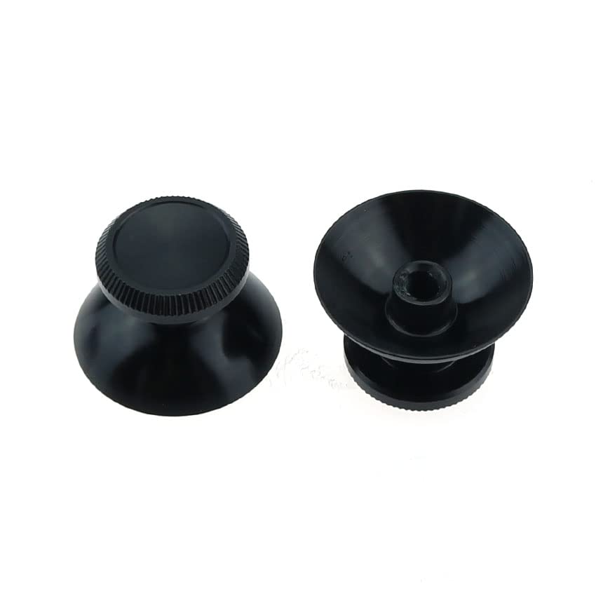 VizGiz 3 Pair Joystick Caps Replacement Aluminum Alloy Metal Mushroom Cap Cover Analog Thumb Grip Stick Cover Thumbstick Repair Rocker DIY for Xbox ONE PS4 Pro Slim Dualshock 4 Controller