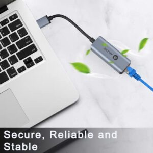 USB to Ethernet Adapter, Vilcome USB 3.0 to 100/1000 Gigabit Ethernet LAN Network Adapter, Driver Free RJ45 Internet Adapter Compatible with MacBook Surface Pro Laptop PC