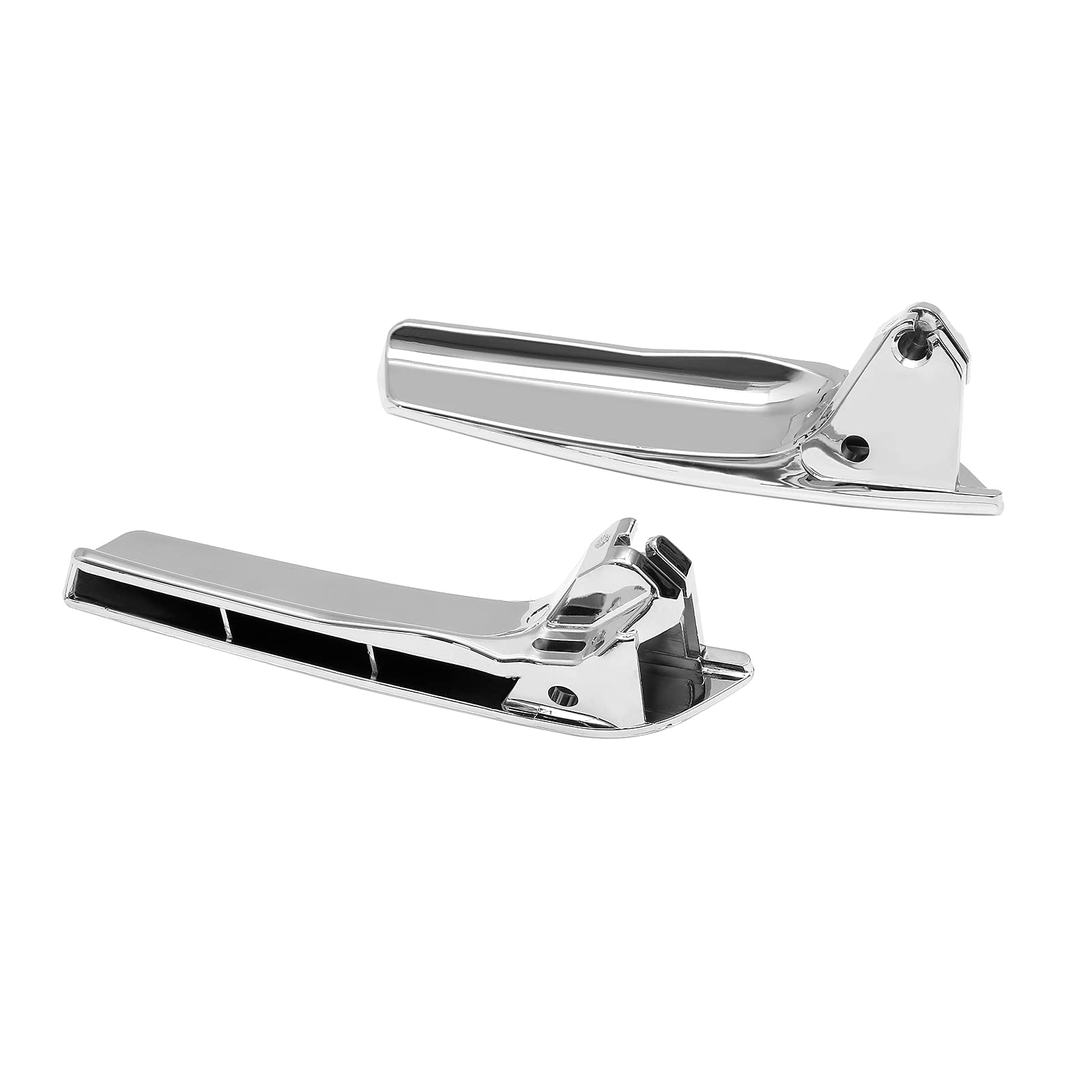 Interior Door Handle Set, Compatible with 2007-2014 Chevy Silverado Tahoe Avalanche Cadillac Escalade GMC Yukon, Chrome Front Inside Left Driver & Right Passenger Side | Replaces# 81195, 15935954