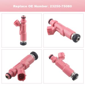 JDMON Compatible with Fuel Injector Toyota Tacoma 2.4L 2.7L 1999 2000 2001 2002 2003 2004 4Runner 2.7L 1998-2000 Replace 23250-75080 Pack of 4