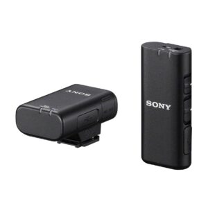 sony digital bluetooth wireless microphone ecmw2bt (black), small