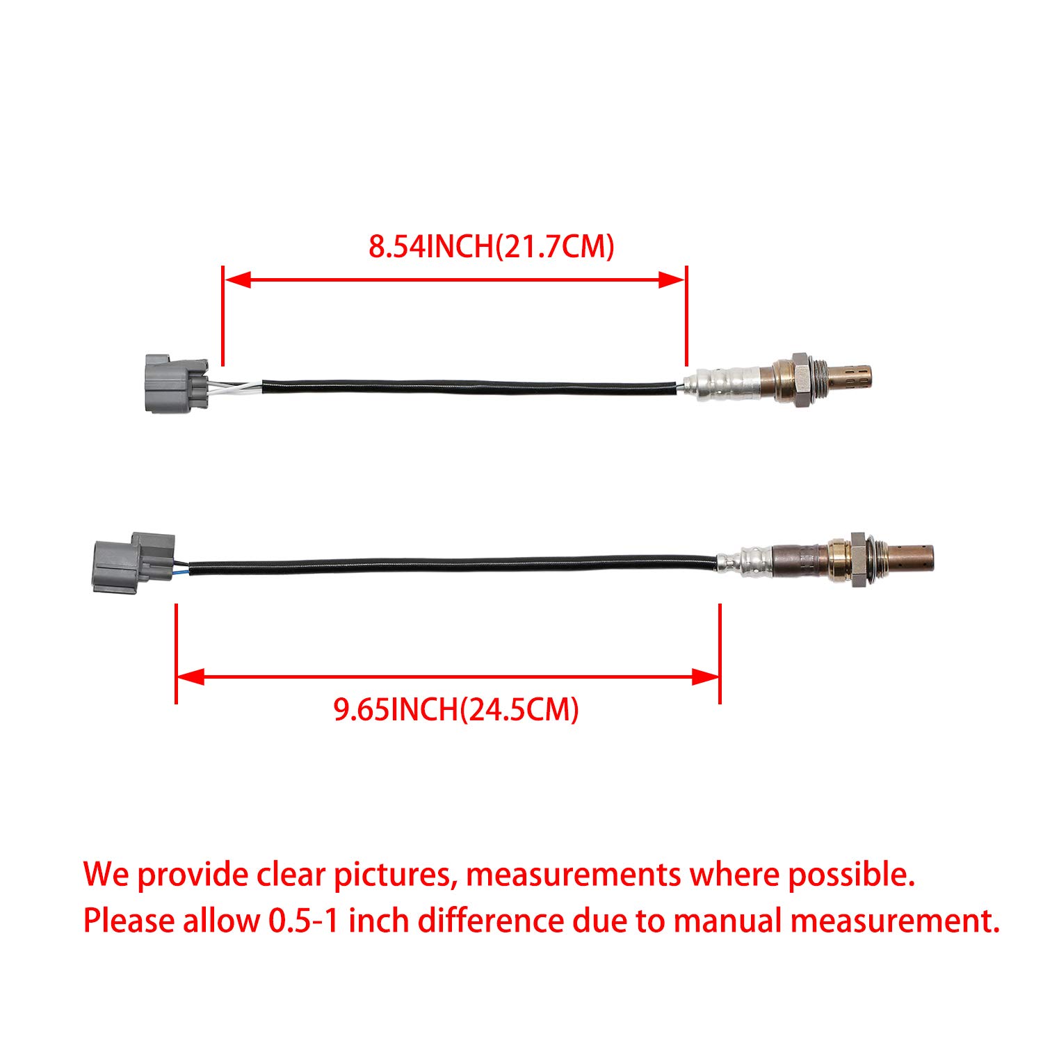 O2 Oxygen Sensor Upstream Downstream 2Pcs Compatible with Honda CR-V Replaces# 234-9005, 234-4125