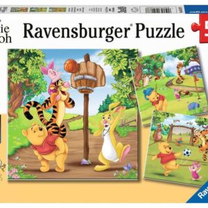 Ravensburger Sports Day 3 x 49 Piece Jigsaw Puzzle Set for Kids - 05187 - Every Piece is Unique, Pieces Fit Together Perfectly