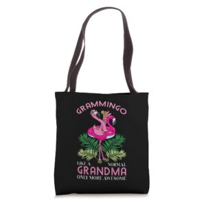 grammingo like a normal grandma only more awesome grammy tote bag