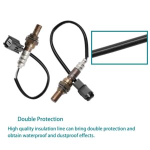 O2 Oxygen Sensor Upstream Downstream 2Pcs Compatible with Honda CR-V Replaces# 234-9005, 234-4125