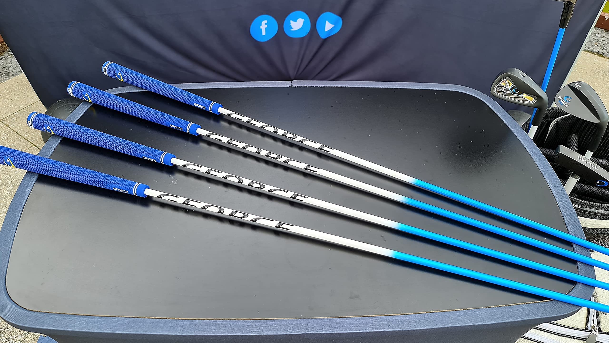 GFORCE Driver Shaft Golf Training Aid, Super Flexible Shaft, Tempo, Rhythm, Speed Training + USGA Approved. Used by Rory McIlroy. Named Golf Digest Editor’s Choice “Best Swing Trainer 2023”