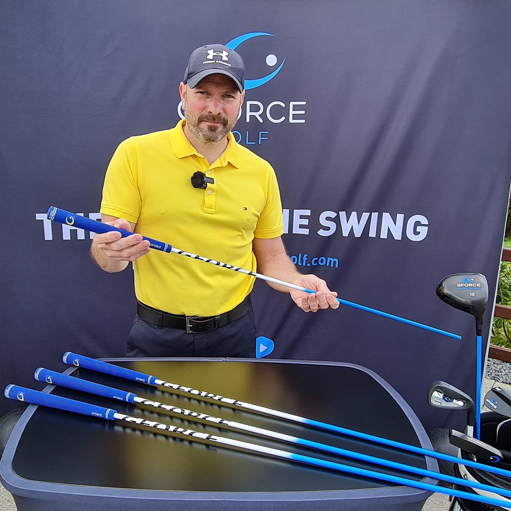 GFORCE Driver Shaft Golf Training Aid, Super Flexible Shaft, Tempo, Rhythm, Speed Training + USGA Approved. Used by Rory McIlroy. Named Golf Digest Editor’s Choice “Best Swing Trainer 2023”