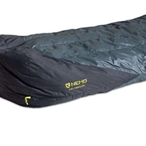 Nemo Kayu | Men's 30 Degree Down Sleeping Bag, Fortress/Lumen, Long