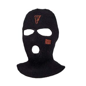 balaclava face mask 3-hole for cold weather, winter ski mask for men and women thermal cycling mask mk3 v-999