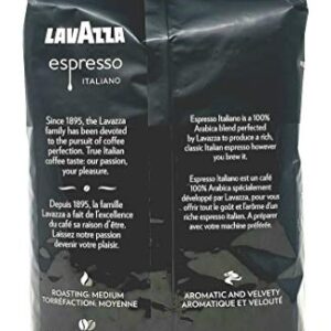 Generic Lavazza Espresso Italiano Whole Bean Coffee Bulk 3 Pack - 35.2 oz Per Bag - 105.6 oz Total - 100 Arabica Coffee