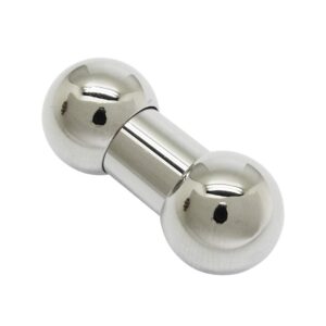 acechannel 3mm to 10mm thickness 316l stainless steel body piercing straight barbell ball genital piercing body jewelry piercing body (bbl 07mm x 10mm)