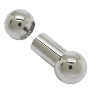 ACECHANNEL 3mm to 10mm Thickness 316L Stainless Steel Body Piercing Straight Barbell Ball genital Piercing Body Jewelry Piercing Body (BBL 07mm x 10mm)