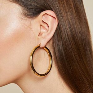 BYCHARI Large Sade Hoops