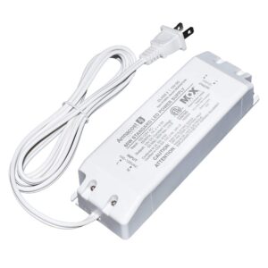 armacost lighting 810600 12 volt led power supply, 60 watt, white