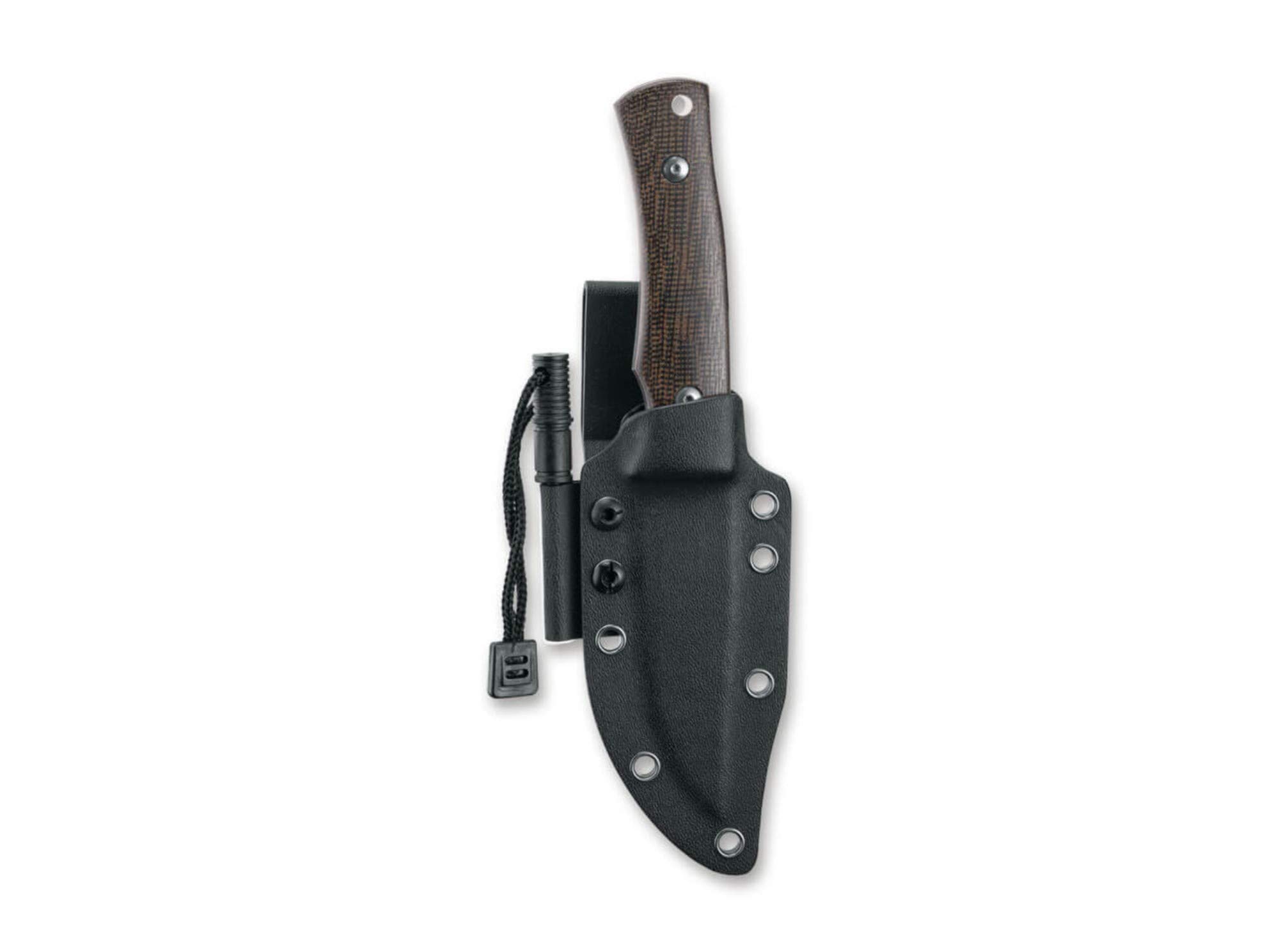 Boker Black Fox Explorator Fixed Blade Knife 02FX741, Multi