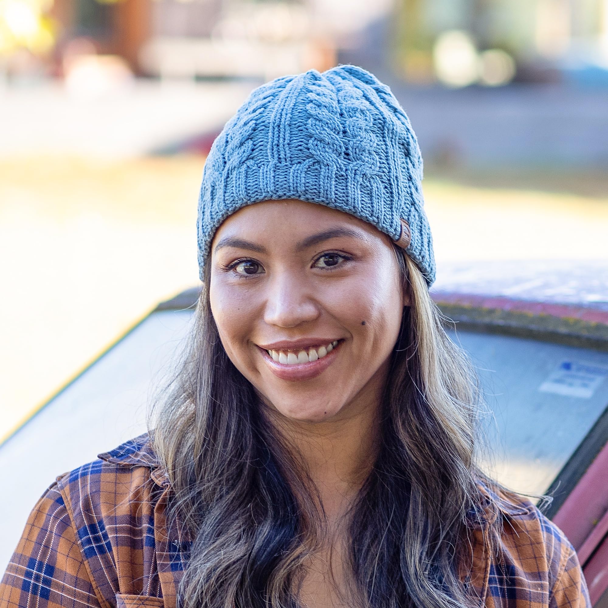 Sunday Afternoons Snowmelt Merino Beanie Celestial Blue