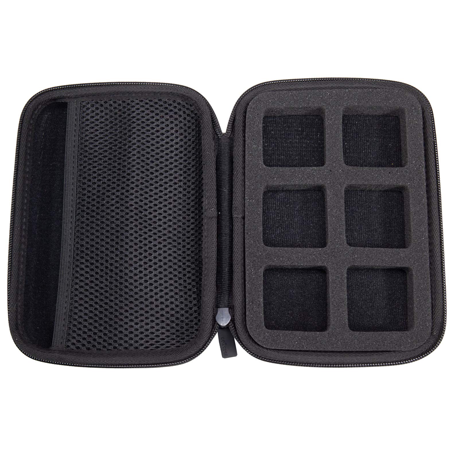 co2CREA Hard Carrying Case Replacement for Rode Wireless GO II Dual Channel Compact Digital Wireless Microphone