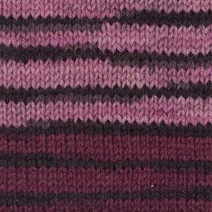 Patons Yarn Kroy Socks Yarn, 2-Pack, Amethyst Stripes Plus Pattern