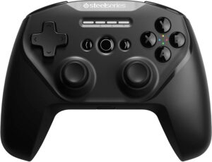 steelseries stratus duo - not for iphone - wireless gaming controller for android, windows, and vr (renewed)