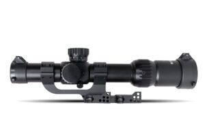 monstrum g3 1-6x24 first focal plane ffp rifle scope with moa reticle | zr302 quick release scope mount | bundle